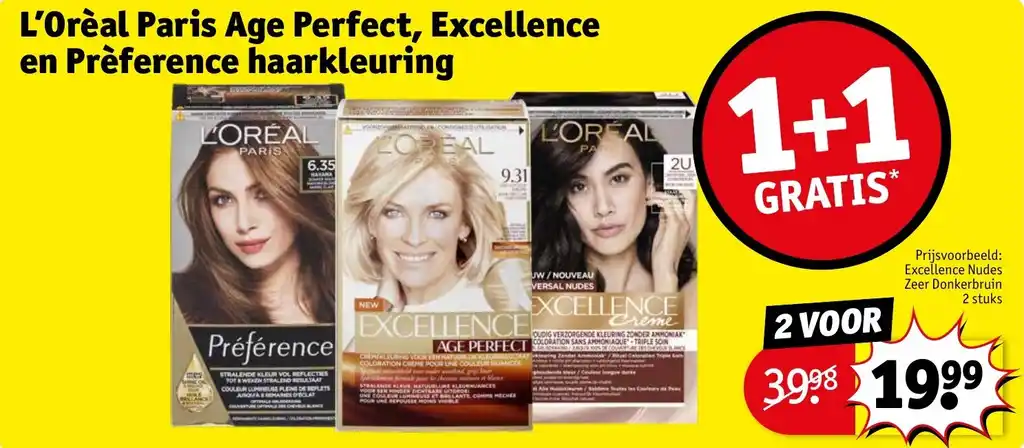 L'Oréal Paris Age Perfect, Excellence en Prèference haarkleuring ...