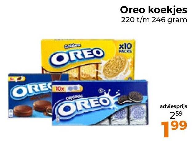 Oreo Koekjes Aanbieding Bij Trekpleister