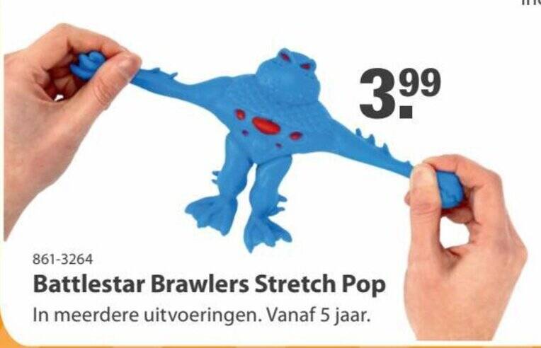 Battlestar Brawlers Stretch Pop aanbieding bij Marskramer