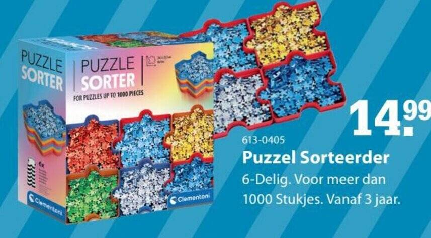Puzzel Sorteerder aanbieding bij Marskramer