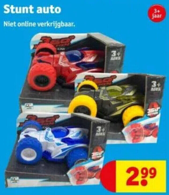 Stunt auto aanbieding bij Kruidvat