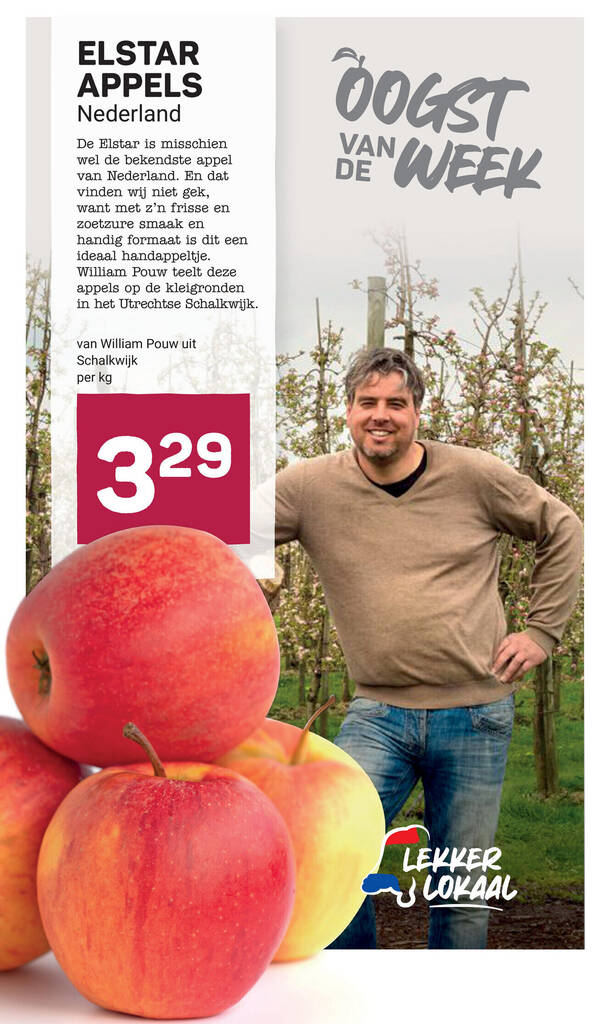 ELSTAR APPELS Nederland aanbieding bij Ekoplaza