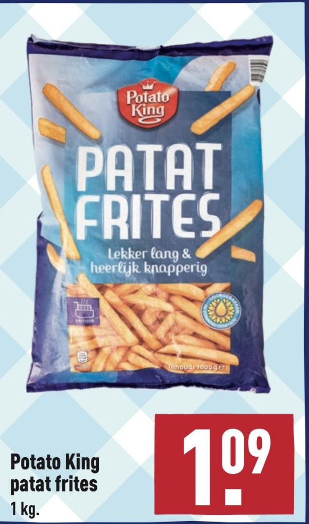 Potato King patat frites aanbieding bij ALDI