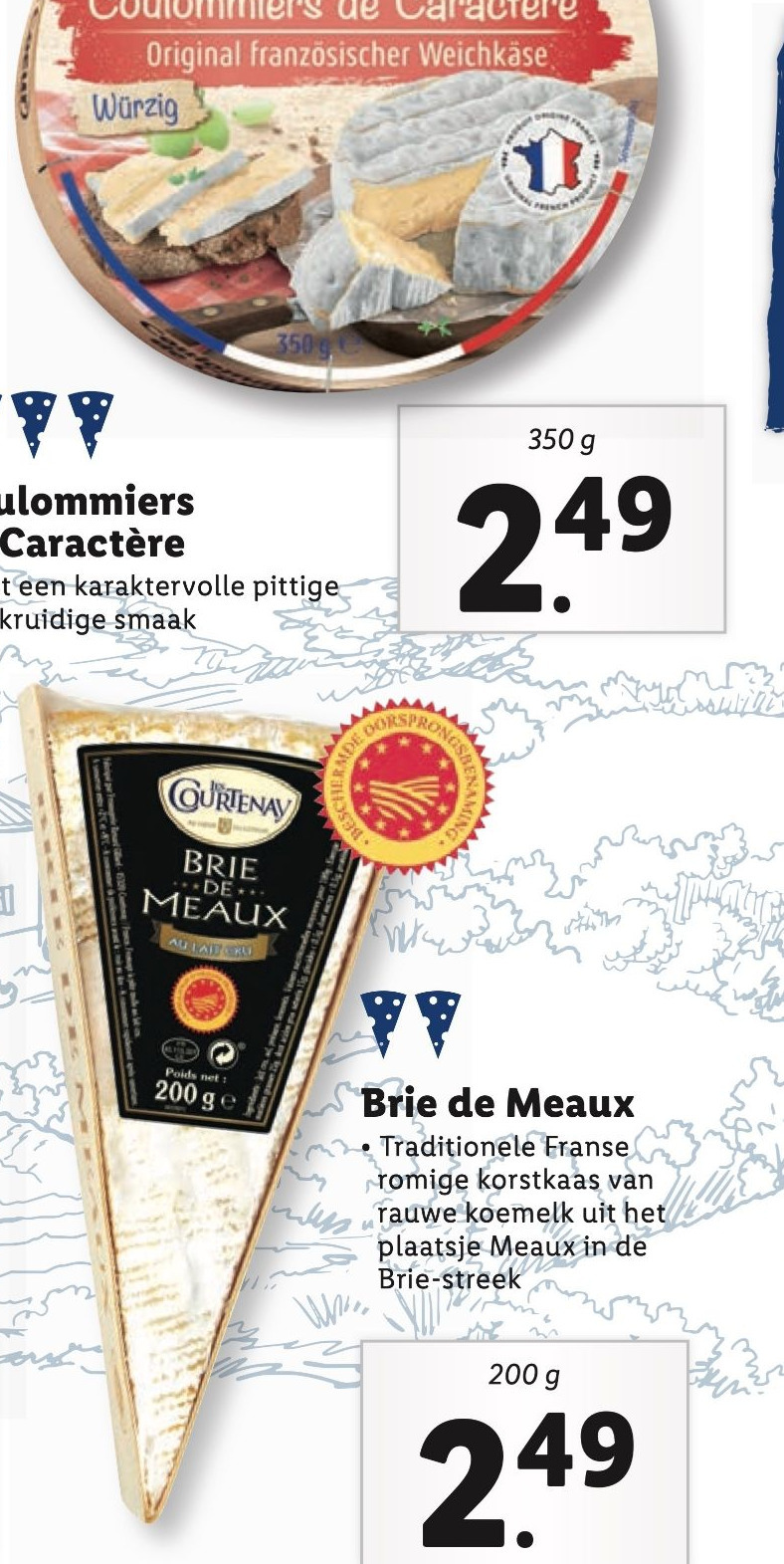 Brie de Meaux aanbieding bij Lidl