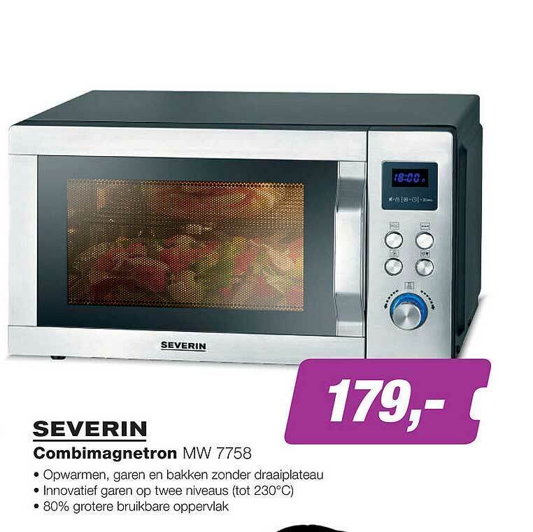 Severin Combimagnetron MW 7758 aanbieding bij EP