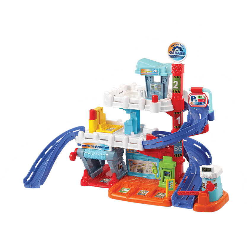 Vtech toet toet auto's garage met ryan raceauto aanbieding bij Babypark