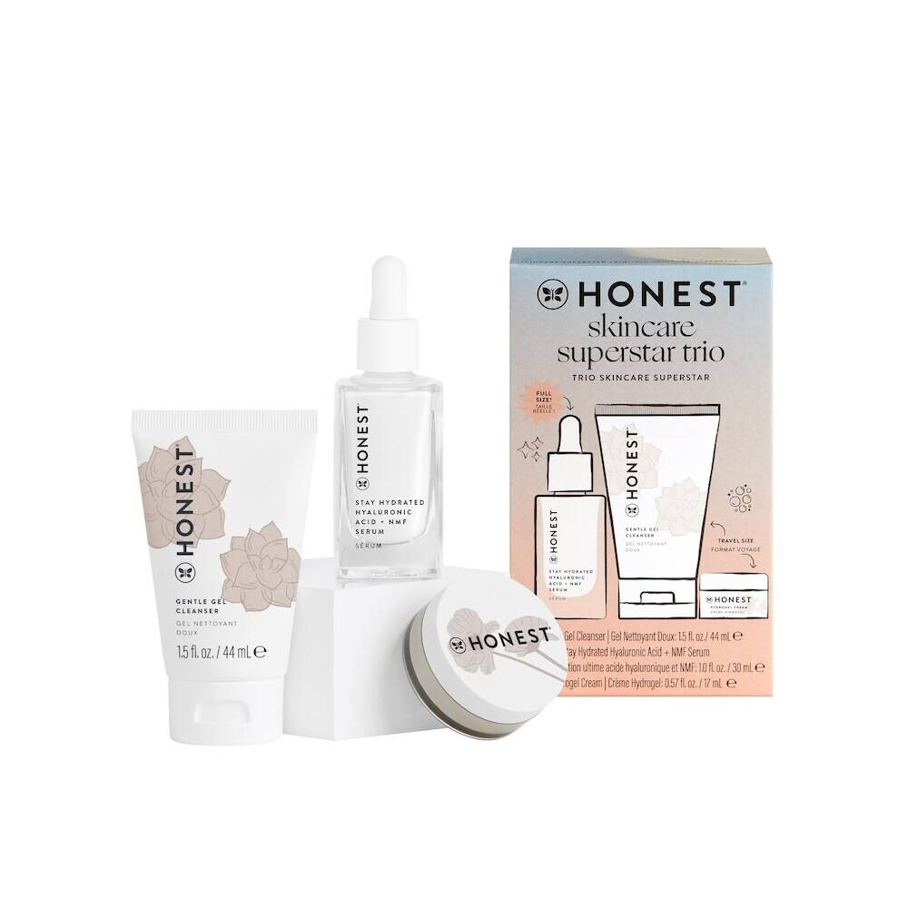 Honest beauty skincare superstar trio aanbieding bij Douglas