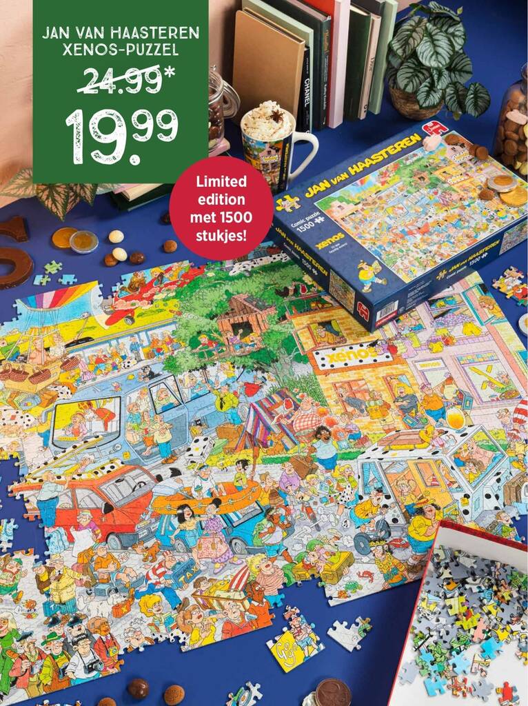 JAN VAN HAASTEREN XENOS-PUZZEL aanbieding bij Xenos