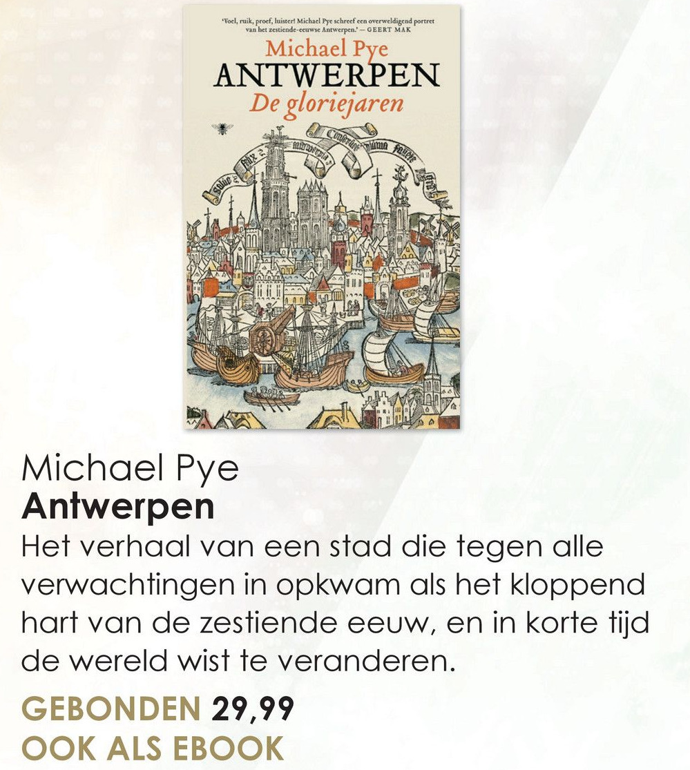 Antwerpen - Michael Pye aanbieding bij Libris