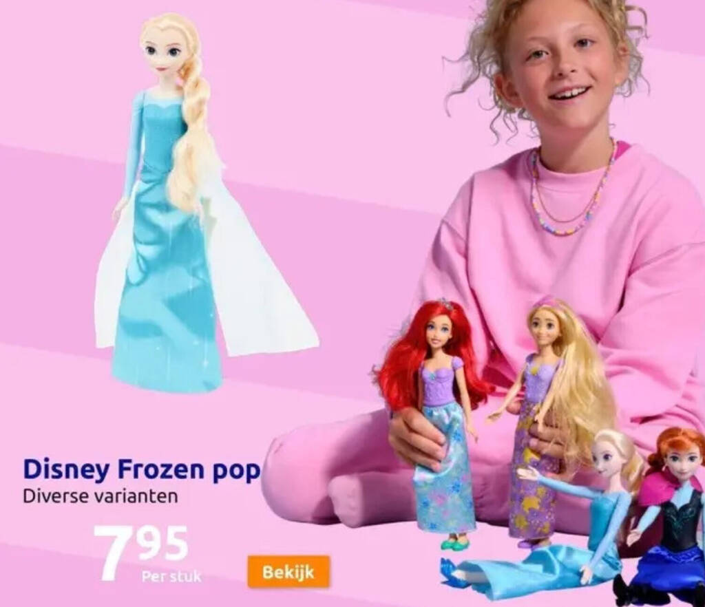 Disney Frozen pop aanbieding bij Action