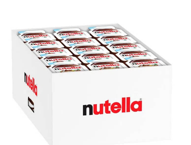 Nutella cups portion pack aanbieding bij Makro
