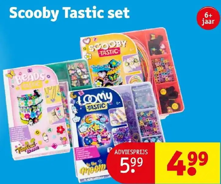 Scooby Tastic set aanbieding bij Kruidvat