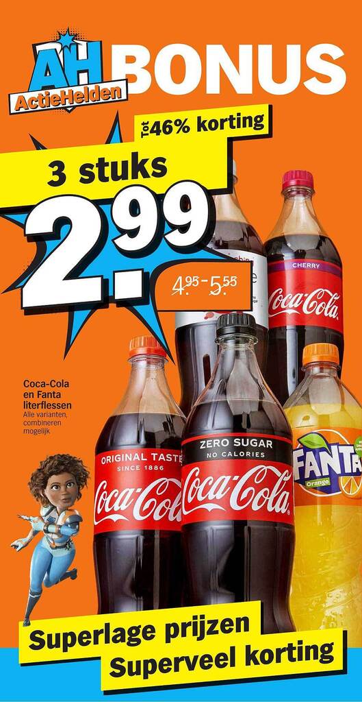 AH BONUS aanbieding bij Albert Heijn