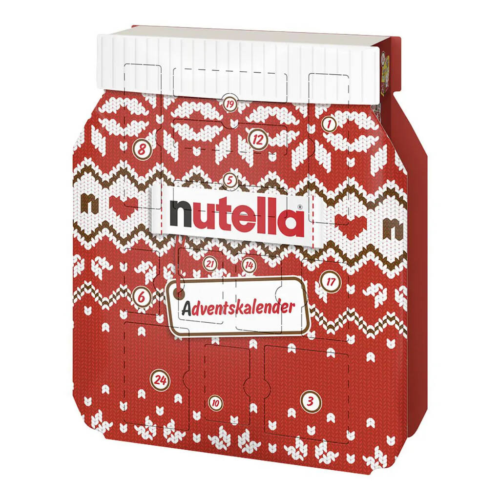 Originele nutella adventskalender 2023 aanbieding bij Amazon