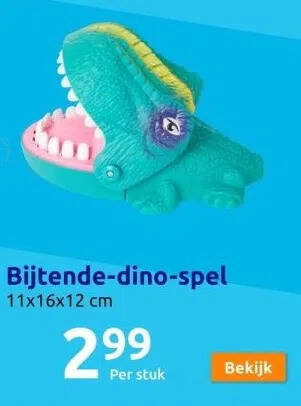 Bijtende-dino-spel aanbieding bij Action