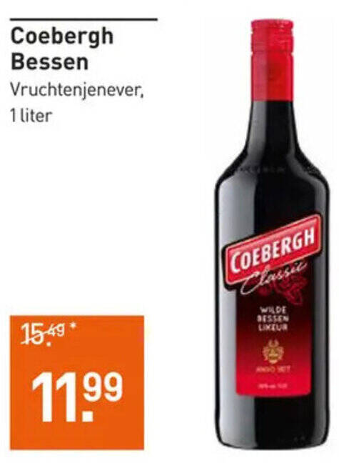 Coebergh Bessen 1 liter aanbieding bij Gall & Gall