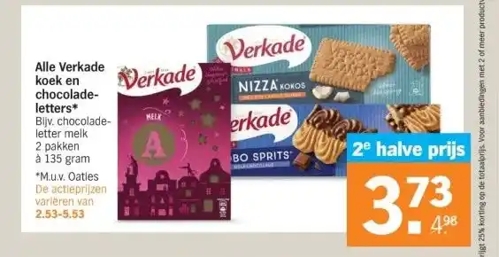 Alle verkade koek en chocoladeletters* bijv. chocoladeletter melk ...