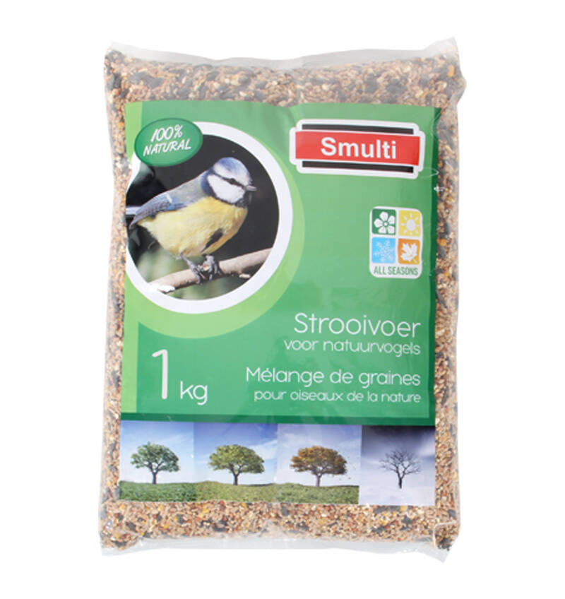 Strooivoer/1kg of 5 kg | smulti aanbieding bij Van Cranenbroek
