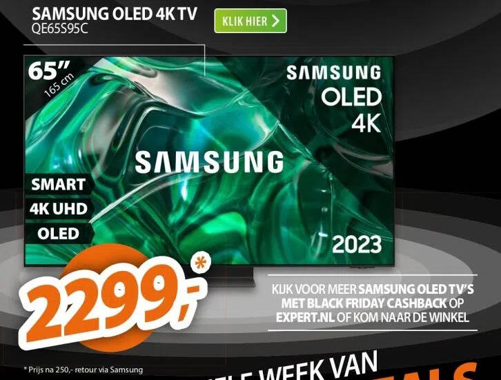 Kujk voor meer samsung oled tv's met black friday cashback op expert.nl ...
