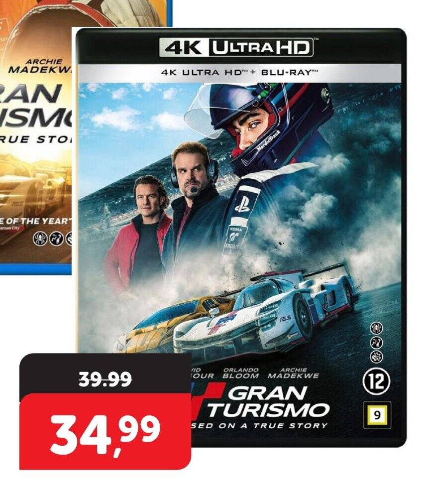 Gran Turismo the movie 4K ULTRA HDTH+ BLU-RAY™ aanbieding bij Boekenvoordeel
