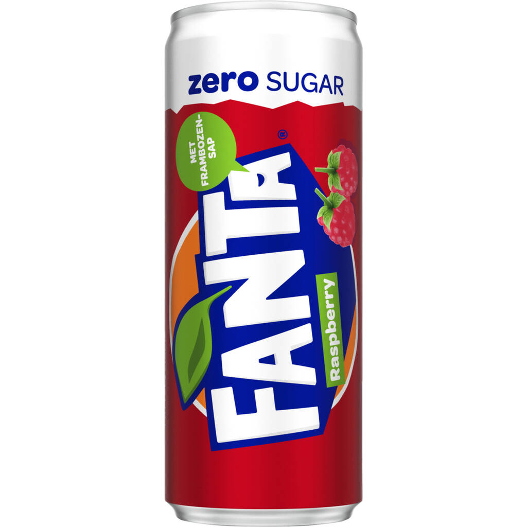 Fanta raspberry no sugar aanbieding bij Dekamarkt