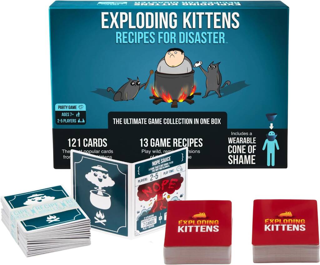 Exploding kittens recipes for disaster - kaartspel - uitbreiding van ...