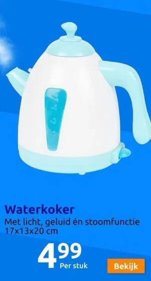 Waterkoker aanbieding bij Action