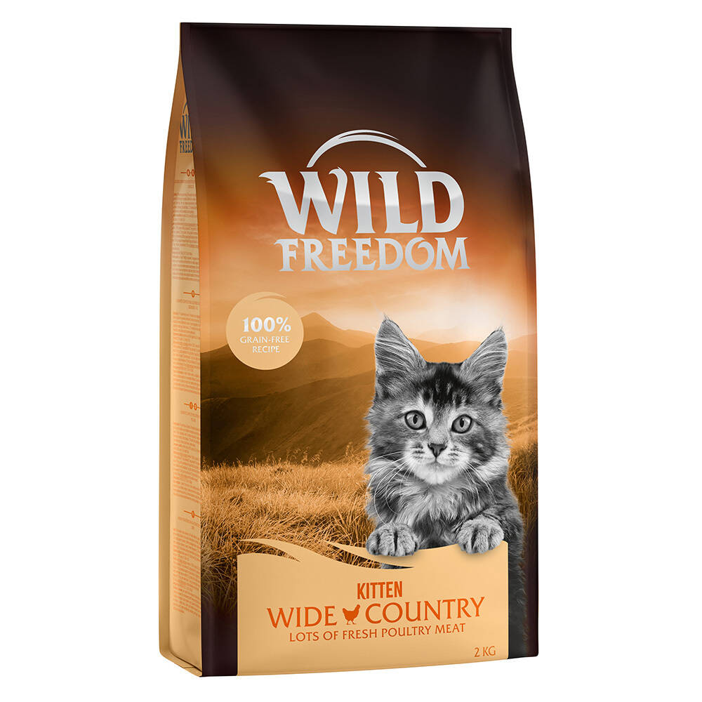 3x2kg kitten wild freedom kattenvoer aanbieding bij Zooplus