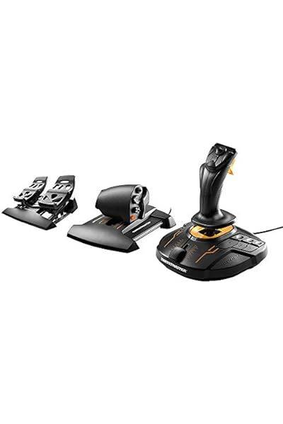 Thrustmaster T16000m Fcs Flight Pack Joystick Throttle And Rudder Pedals For Pc Aanbieding