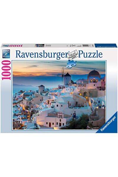 Ravensburger puzzel avond in santorini - legpuzzel - 1000 stukjes aanbieding bij Amazon