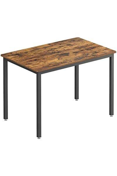 Vasagle eettafel, keukentafel, 70 x 110 x 75 cm, eetkamertafel voor 4 ...