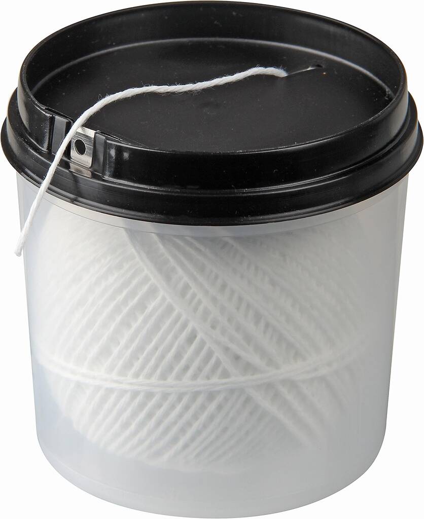 Fackelmann keuken-accessoires, kunststof box met 100 m keukengaren voor ...