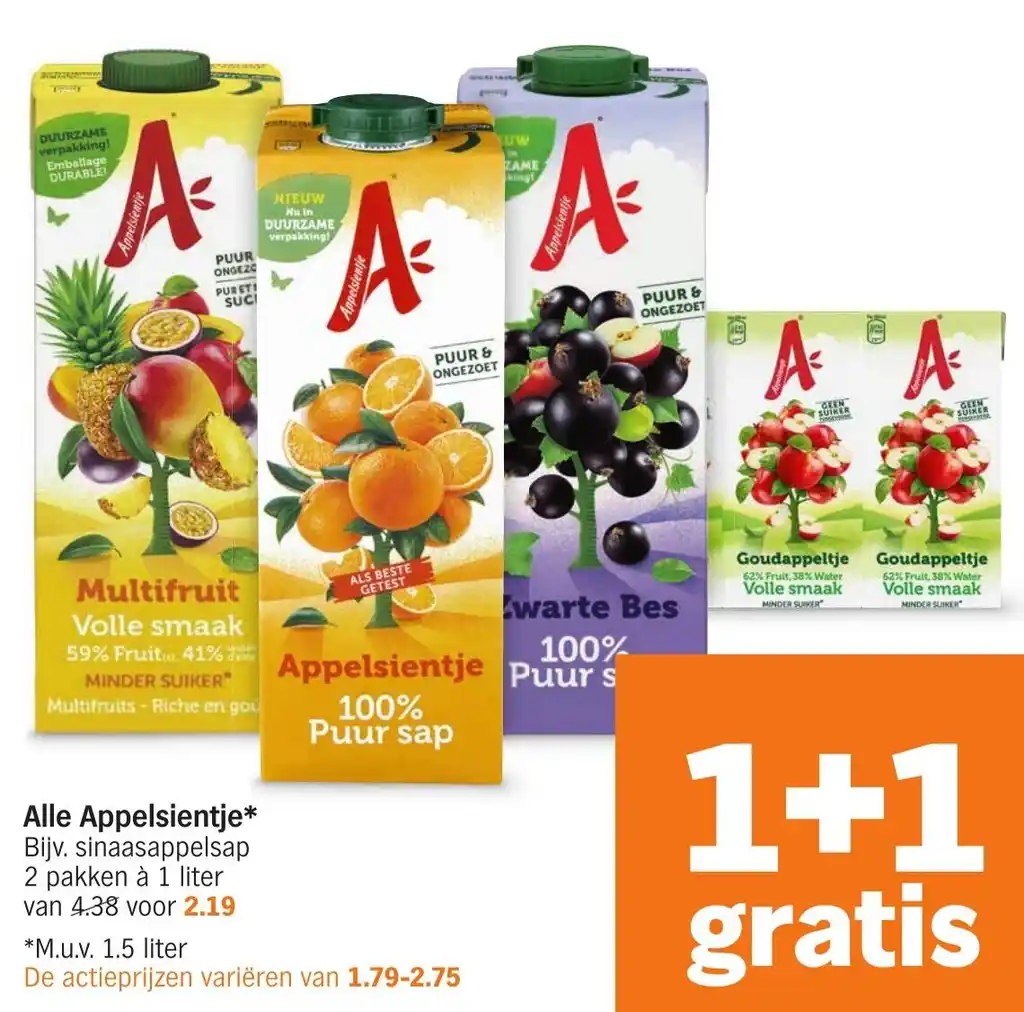 Alle Appelsientje aanbieding bij Albert Heijn