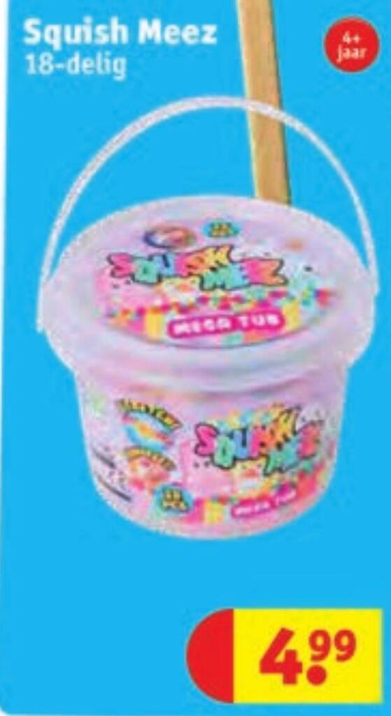 Squish Meez 18-delig aanbieding bij Kruidvat