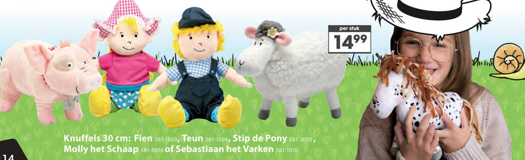 Knuffels 30 Cm Aanbieding Bij Top1toys