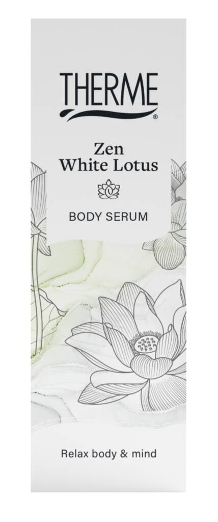 Therme zen white lotus body serum 125ml aanbieding bij De Online Drogist