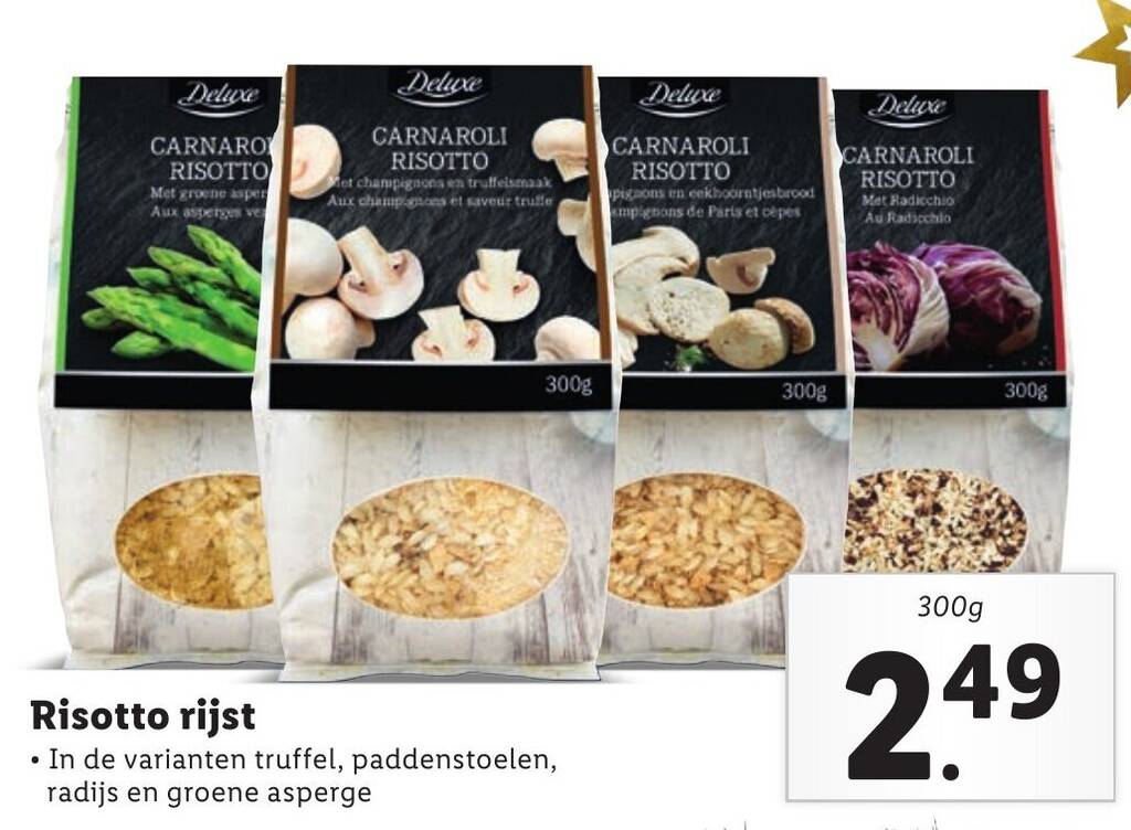 Risotto rijst 300g aanbieding bij Lidl