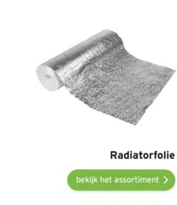 Radiatorfolie aanbieding bij GAMMA