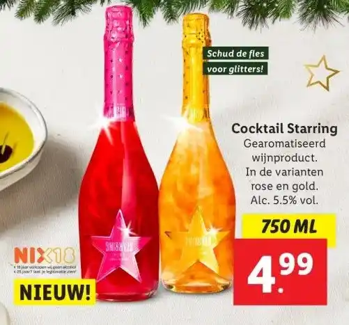 Cocktail starring aanbieding bij Lidl