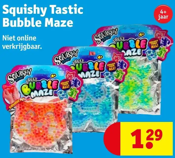 Squishy Tastic Bubble Maze aanbieding bij Kruidvat