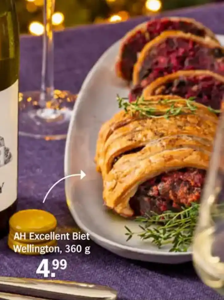 AH Excellent Biet Wellington, 360 g aanbieding bij Albert Heijn