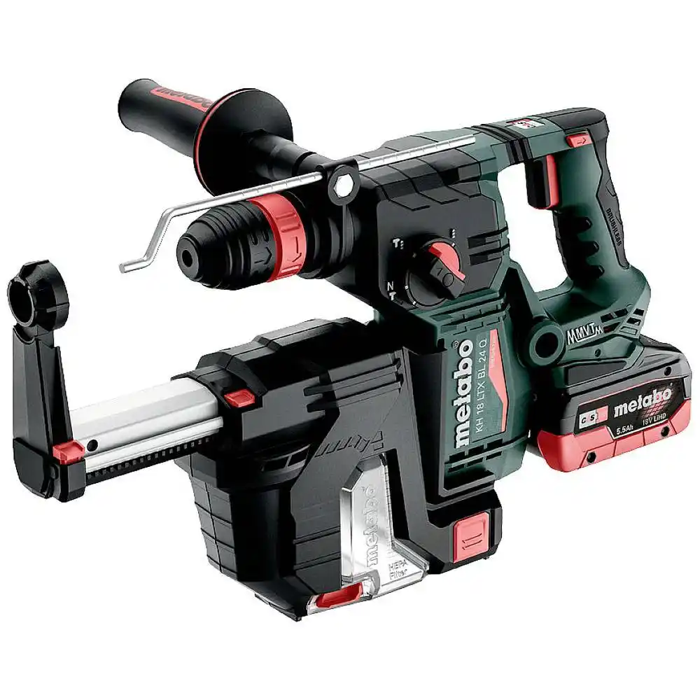 Metabo kh 18 ltx bl 24 q sds-plus-accu-combihamer 18 v 5.5 ah aanbieding bij Conrad