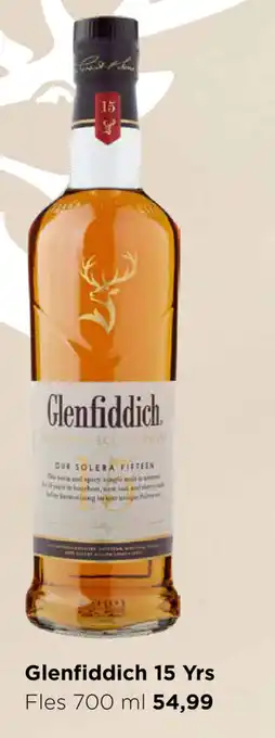 Glenfiddich 15 Yrs Fles 700 ml aanbieding bij Jumbo