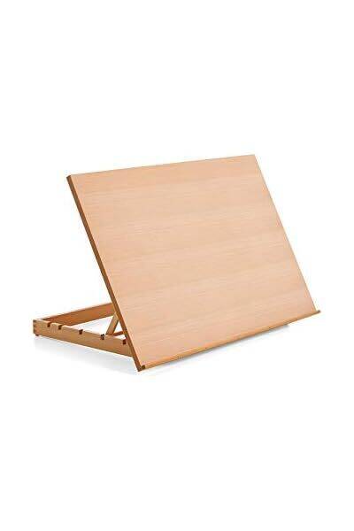 Colart 7006557 a2 workstation danube voor canvas, bruin, 50 x 75 x 49 ...