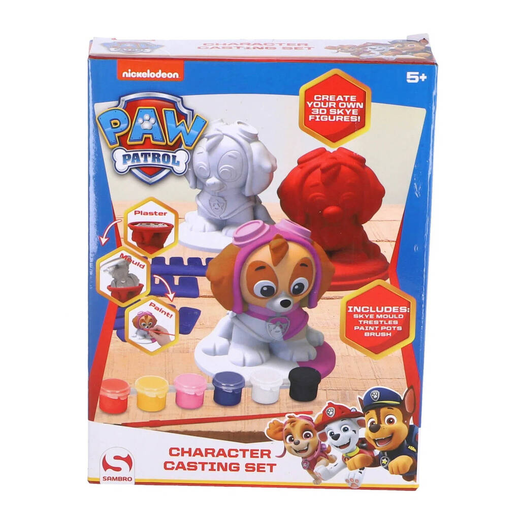 Paw patrol set gips gieten skye aanbieding bij Top1Toys