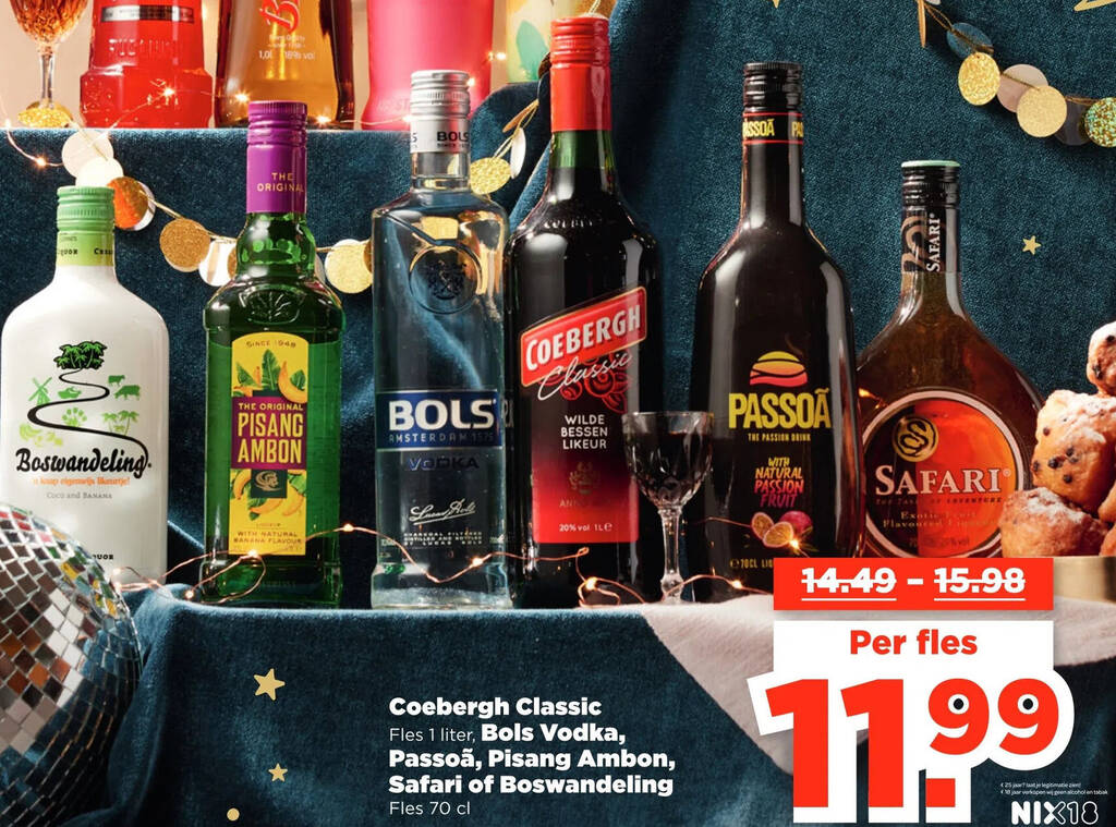 Coebergh Classic , Bols Vodka, Passoã, Pisang Ambon, Safari of ...