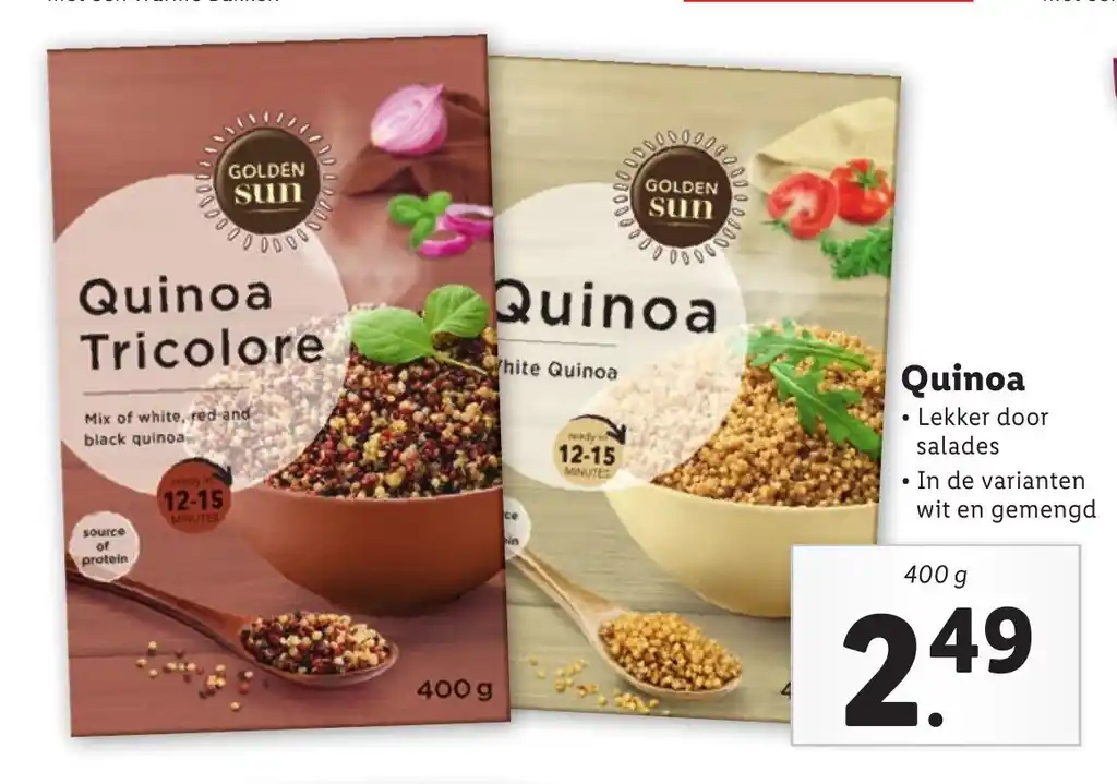 Quinoa aanbieding bij Lidl