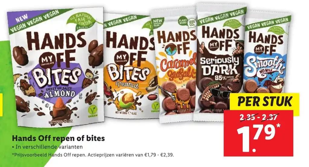 Hands Off repen of bites aanbieding bij Lidl