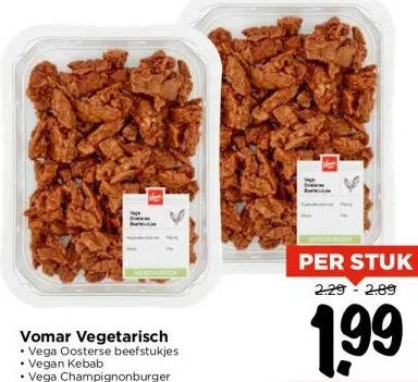 Vomar vegetarisch aanbieding bij Vomar Voordeelmarkt