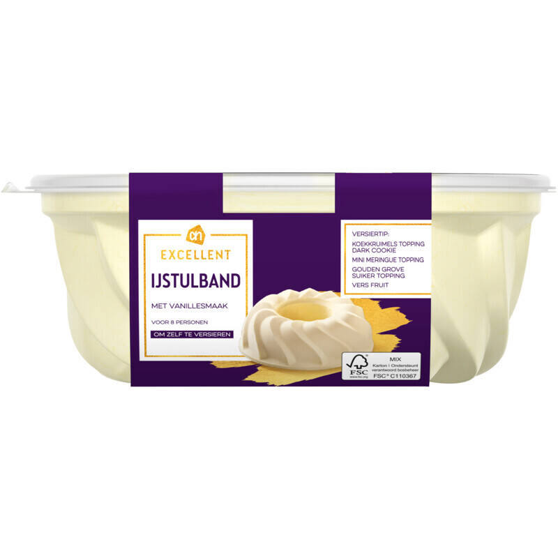 Ah excellent ijs tulband aanbieding bij Albert Heijn